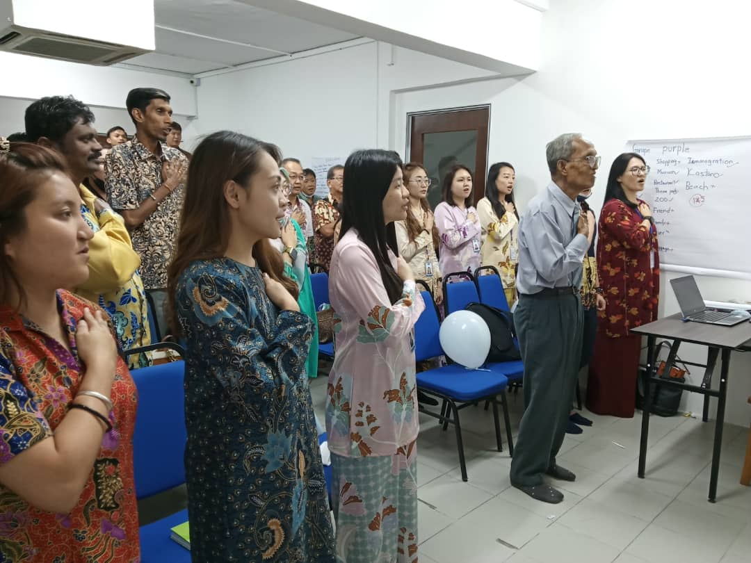 Students Participated in the Mesra Malaysia Workshop